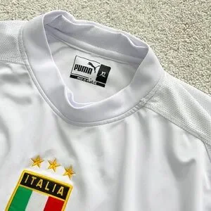 Puma | Shirts | Puma White Italy National Team Jersey With Yellow ...